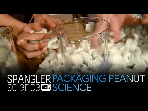 Packaging Peanut Science Cool Science Experiment Youtube