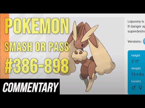 Reaction Pokemon Smash Or Pass 386 898 Youtube