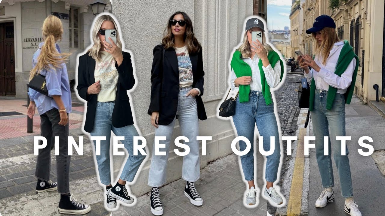 Recreating Spring Pinterest Outfits 2023 Casual Outfits Ideas Youtube
