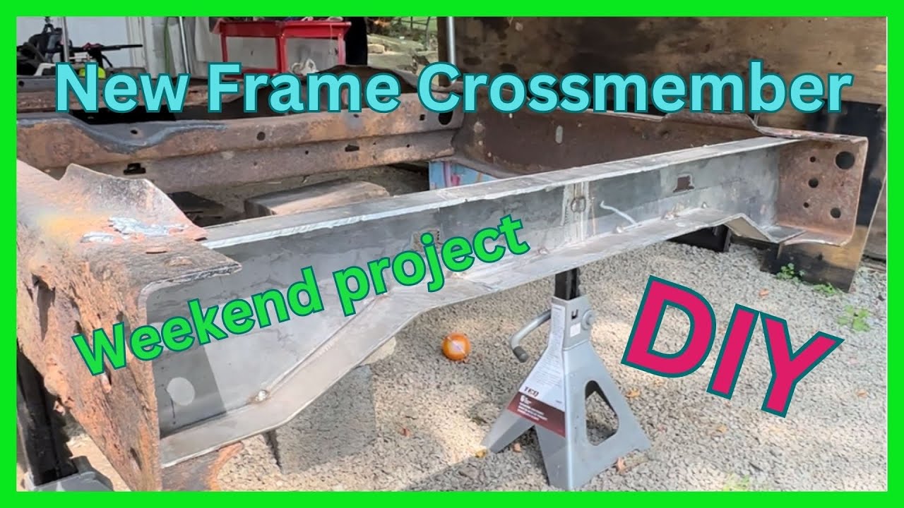 Truck Frame Crossmember Build Youtube