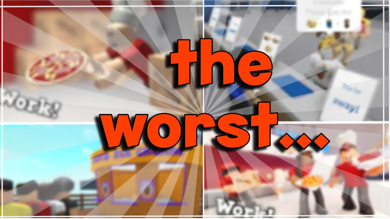 Playing All The Jobs Bloxburg Youtube