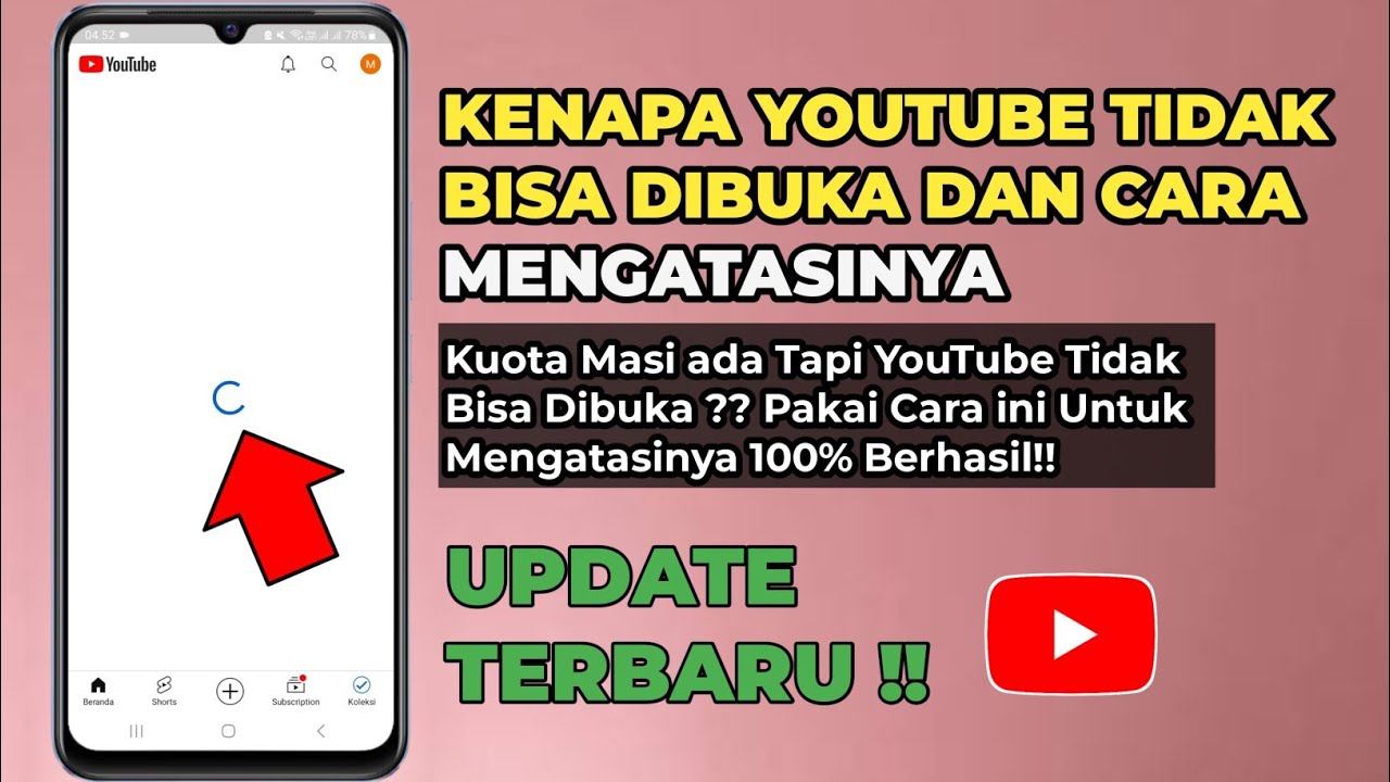Kenapa Youtube Tidak Bisa Dibuka Padahal Kuota Masih Ada Dan Cara