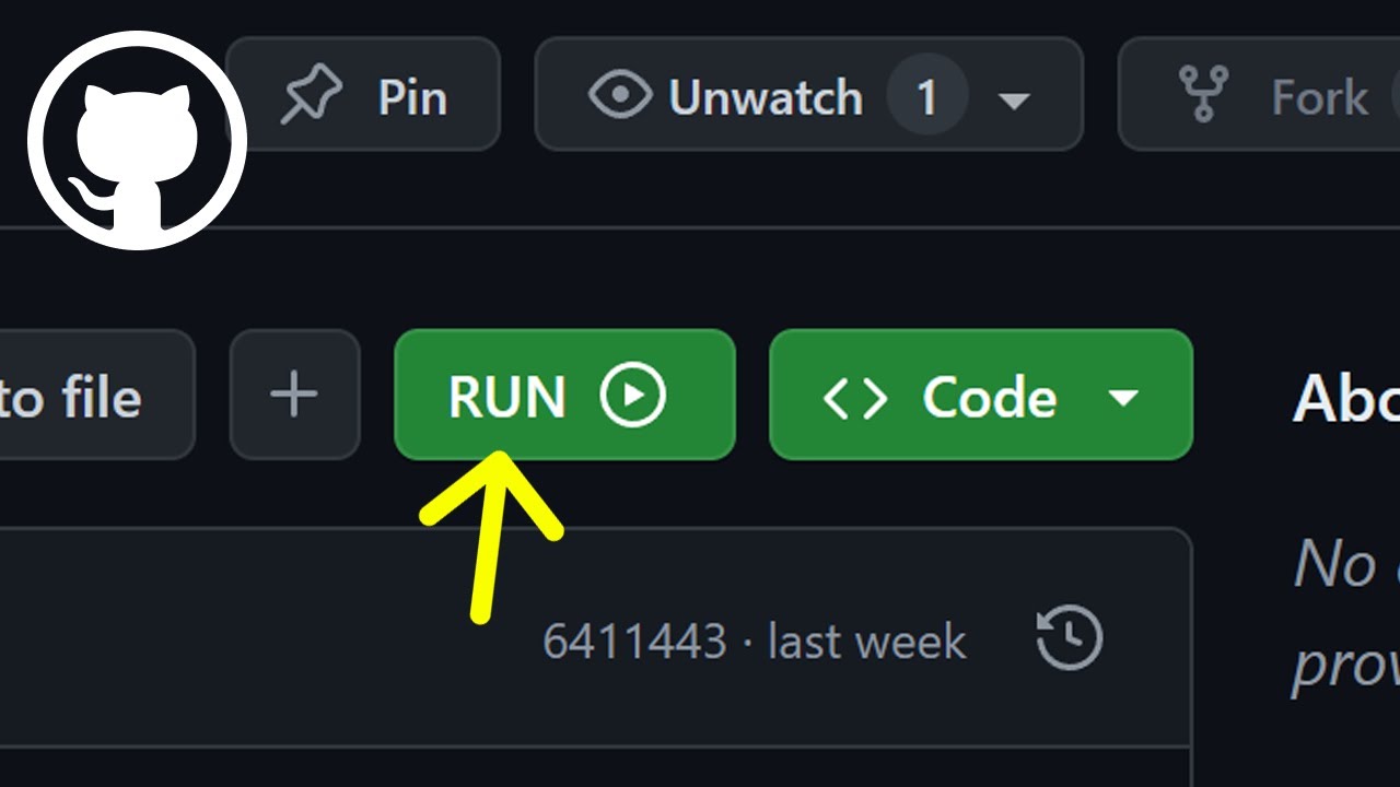 Run Code Directly Without Downloading From Github Youtube