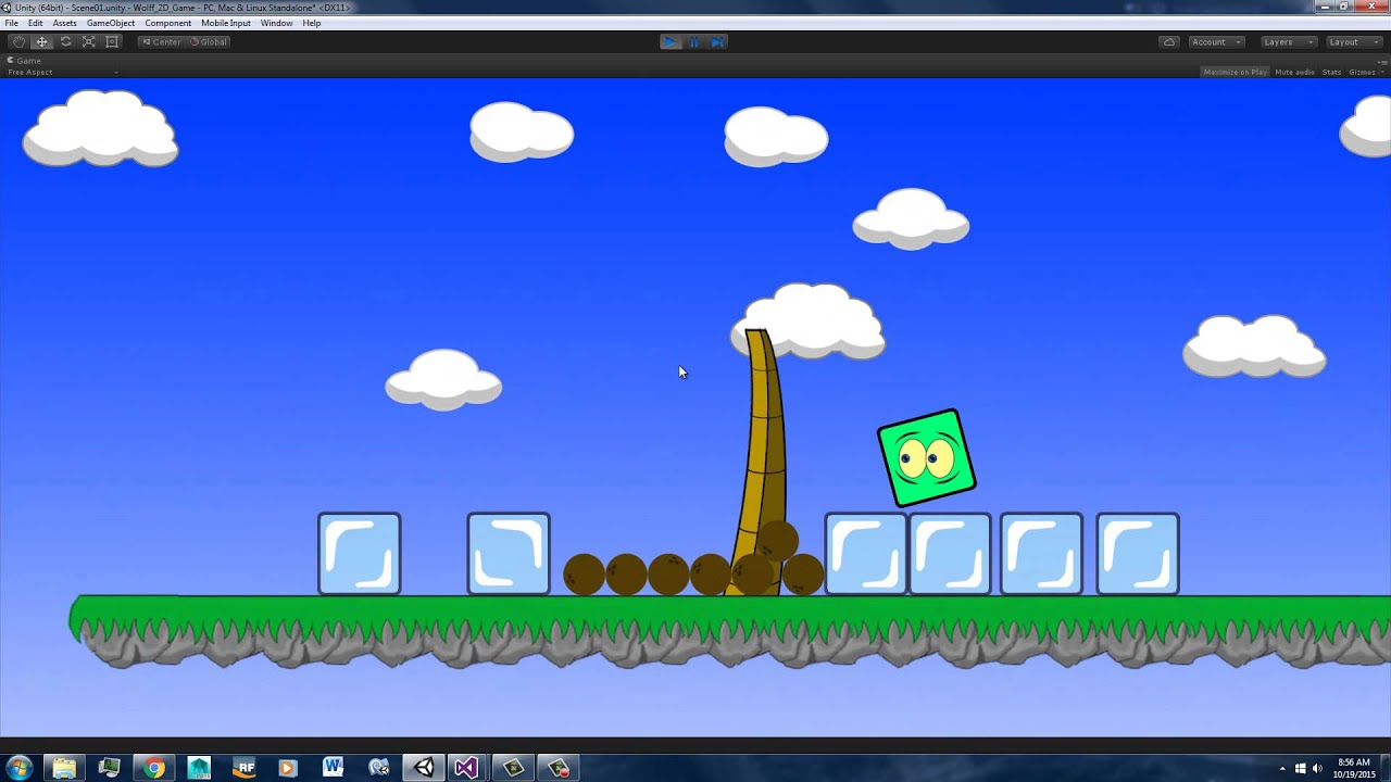 Unity 2d Physics Demo Youtube