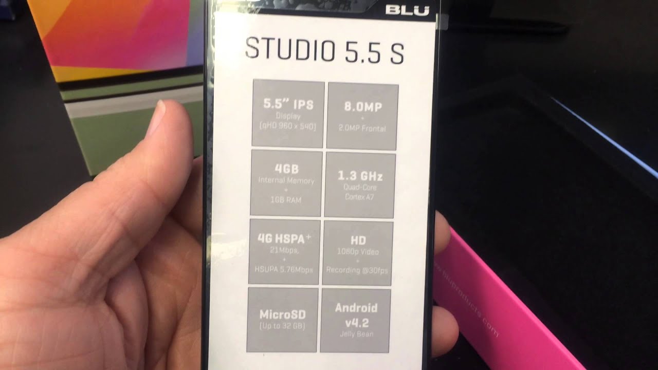 Blu D630u Studio 5 5s Dual Sim Unboxing Video In Stock At Www