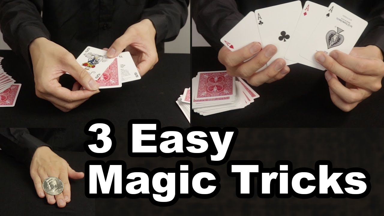 How To Do 3 Easy Magic Tricks Magic Tutorials 7 Youtube