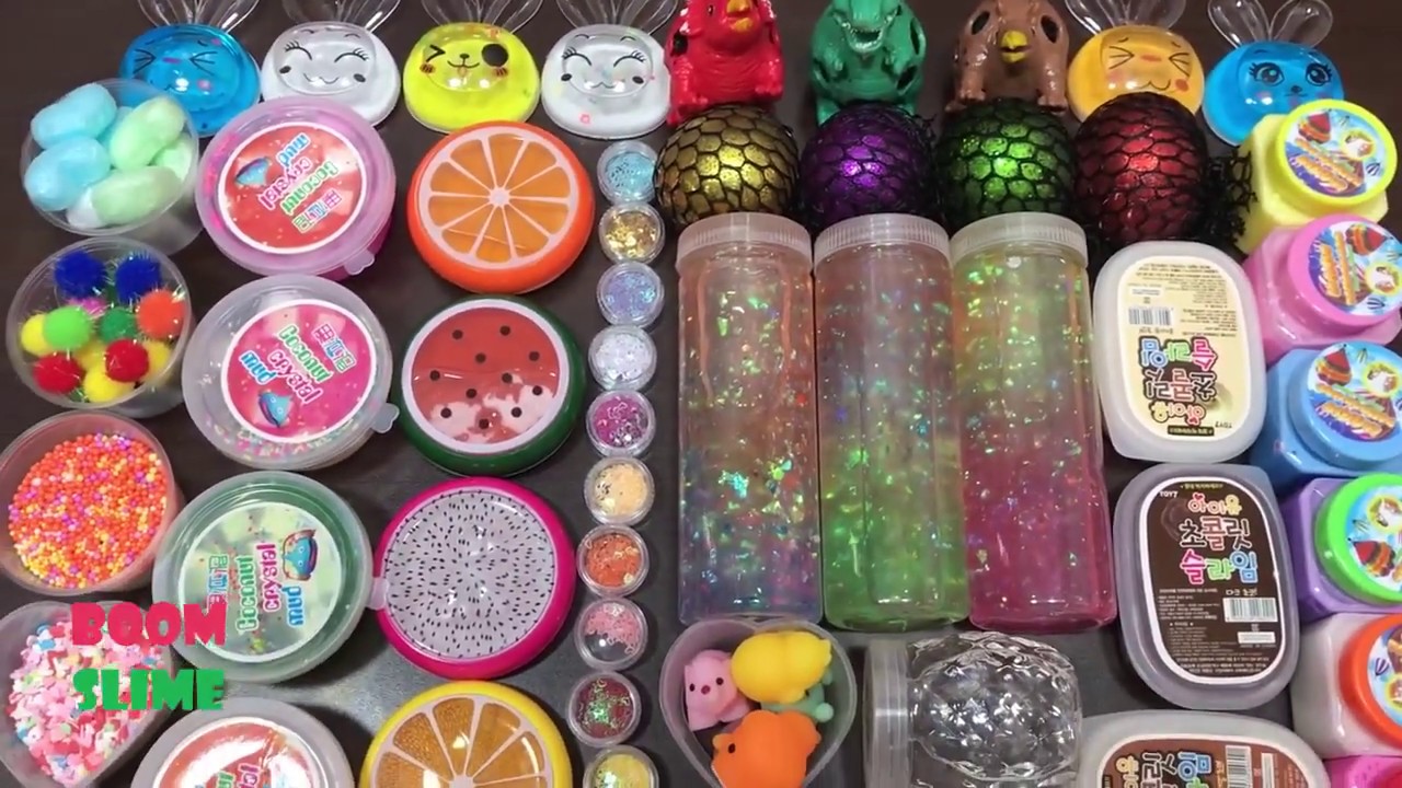 Mixing Random Things Into Store Bought Slime Slime Smoothie Satisfying
