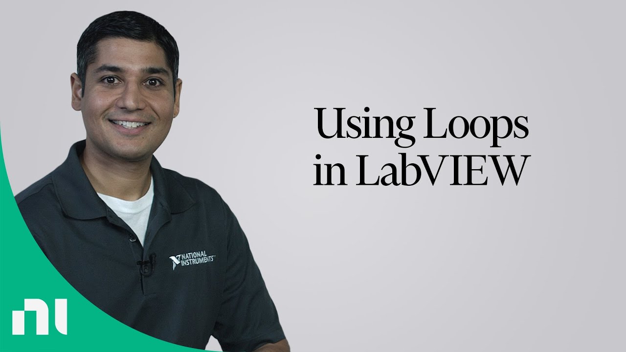 Using Loops In Ni Labview Youtube