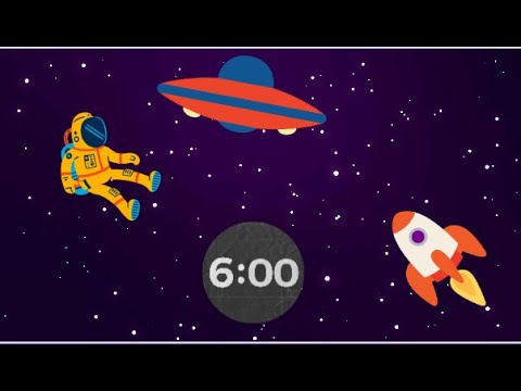 6 Minute Space Timer Youtube