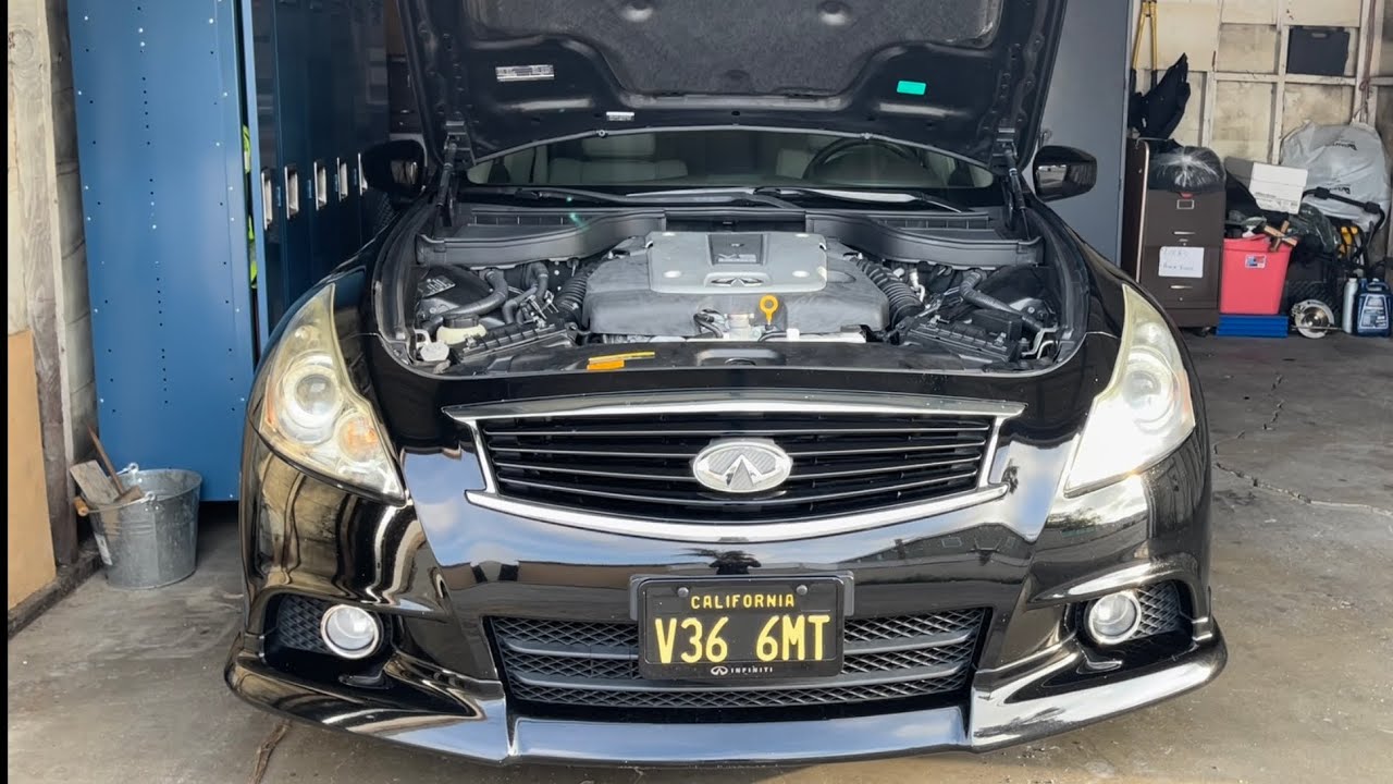 Infiniti G37 Coolant Leak Repair Youtube