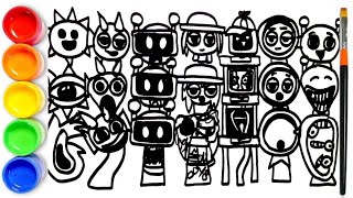 How To Draw Incredibox Sprunki Incredibox Sprunki Phase 1 Vs Phase 2 Vs ...