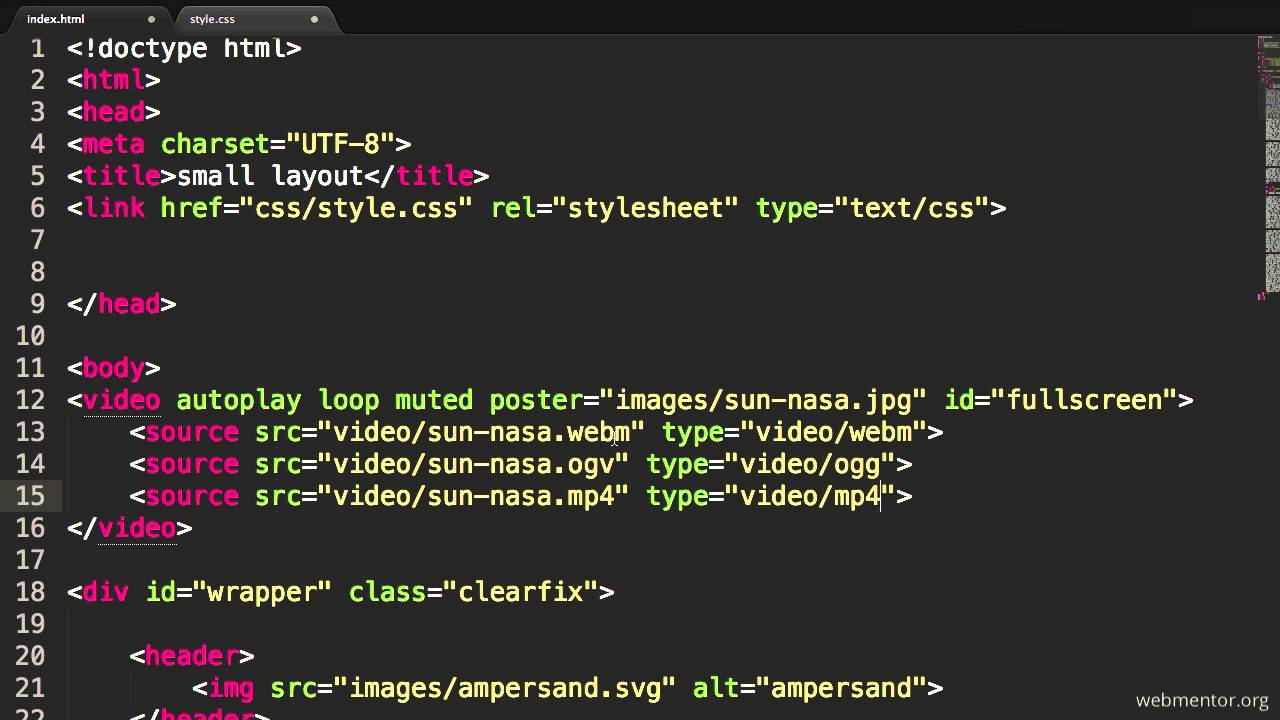 Html5 Fullscreen Background Video Youtube
