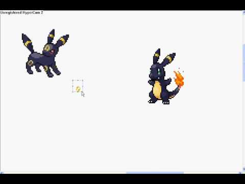 Umbreon And Charmander Sprite Youtube