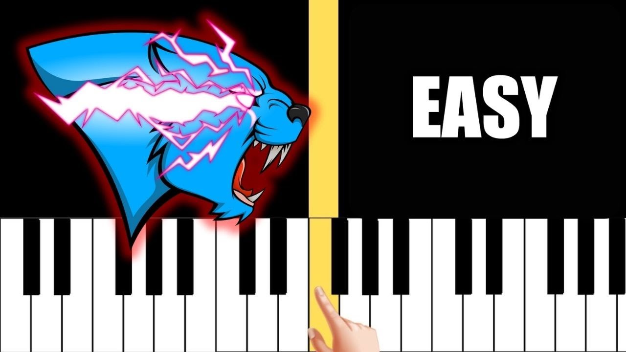 Mr Beast Phonk Song Easy Piano Tutorial Youtube
