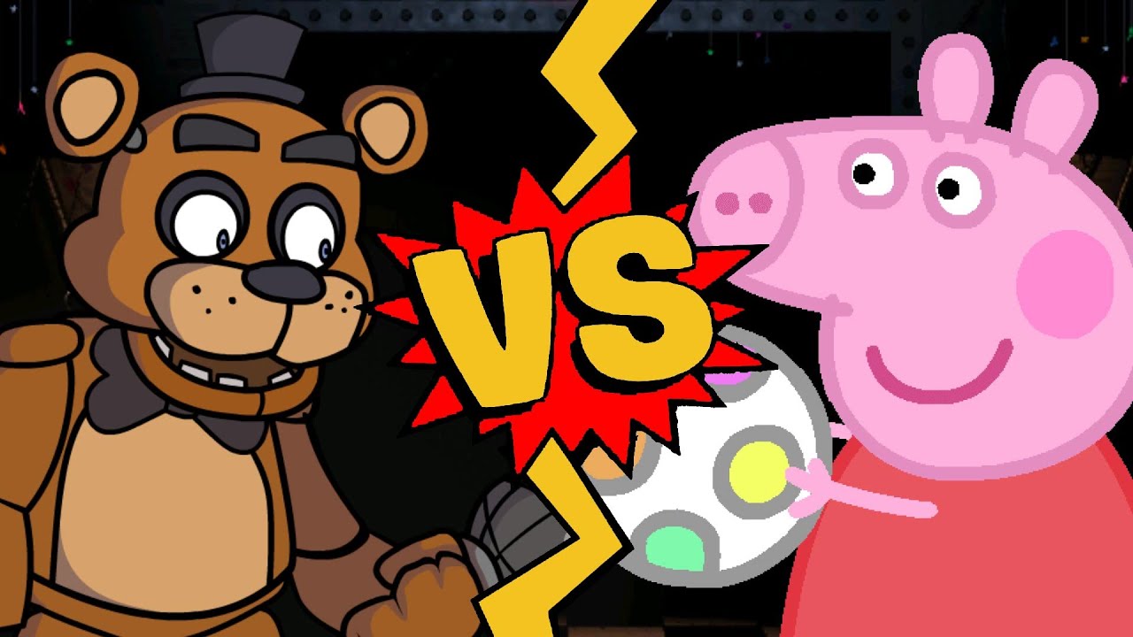 M U G E N Battles Freddy Fazbear Vs Peppa Pig Five Nights At Freddy
