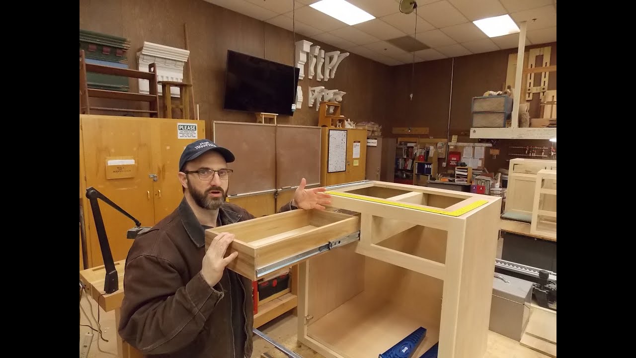 Side Mount Drawer Slides Youtube