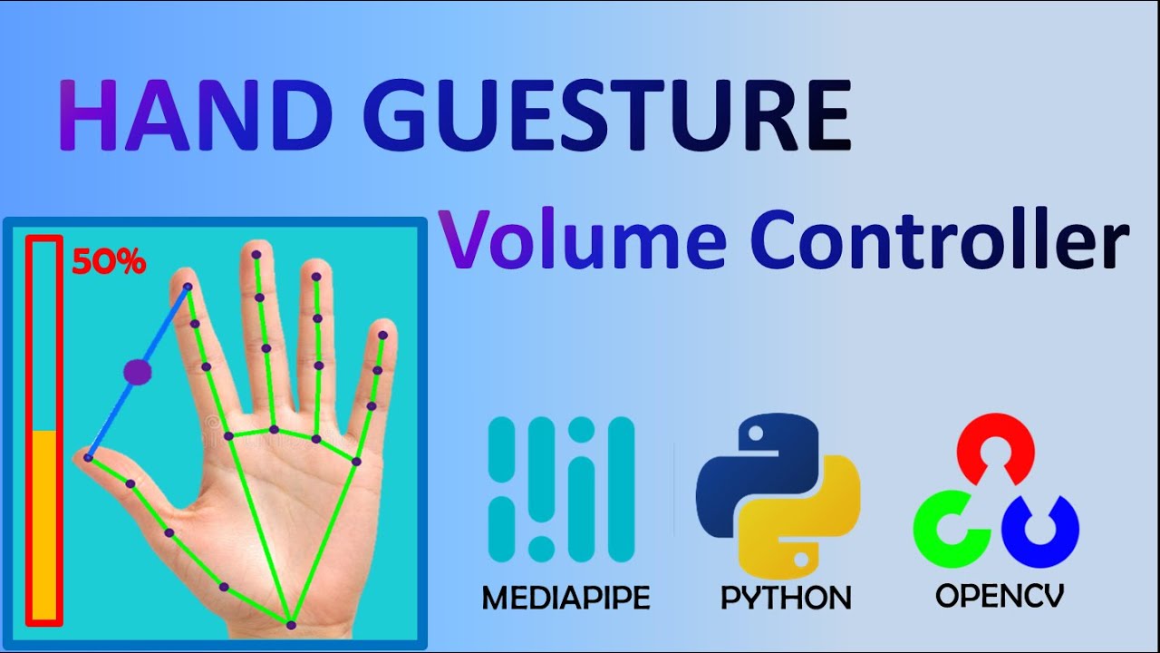 Volume Control Using Hand Gesture Python Opencv Computer Vision