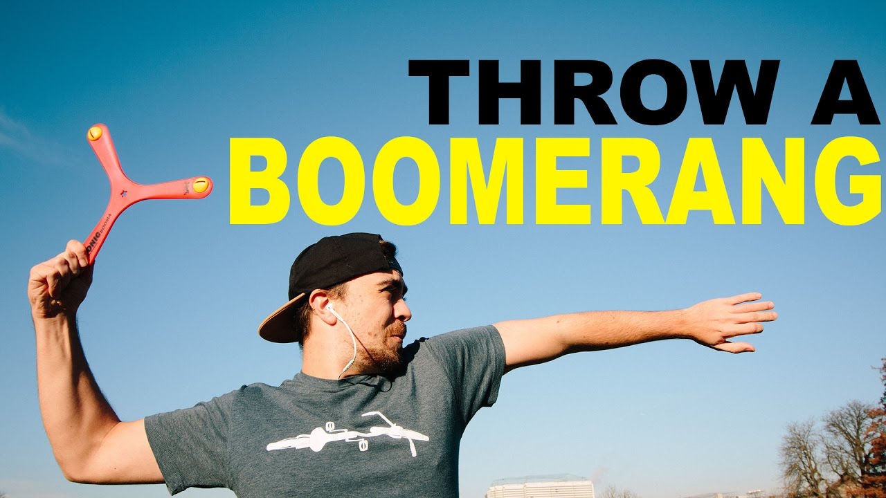 Learning To Throw A Boomerang