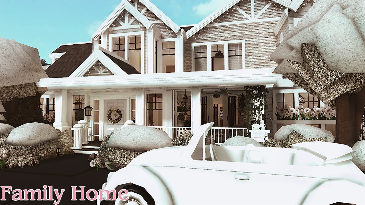 Bloxburg Family Roleplay House Tour Youtube