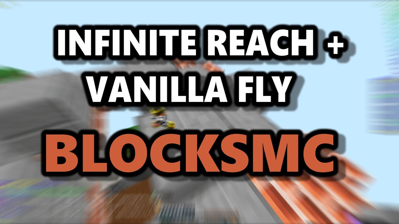 Using Tpaura Vanilla Fly On Blocksmc Free Config Youtube