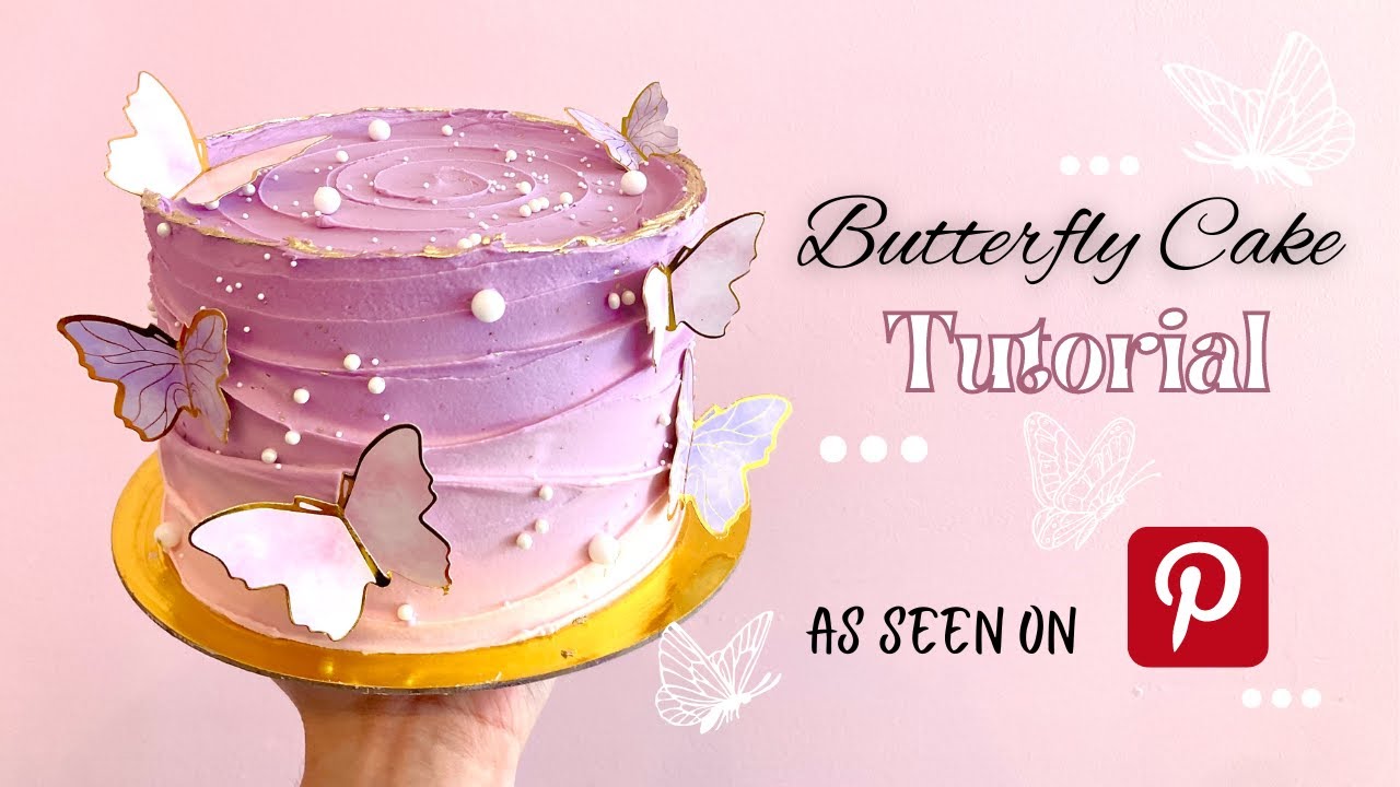 Butterfly Cake Tutorial At Victor Pierson Blog