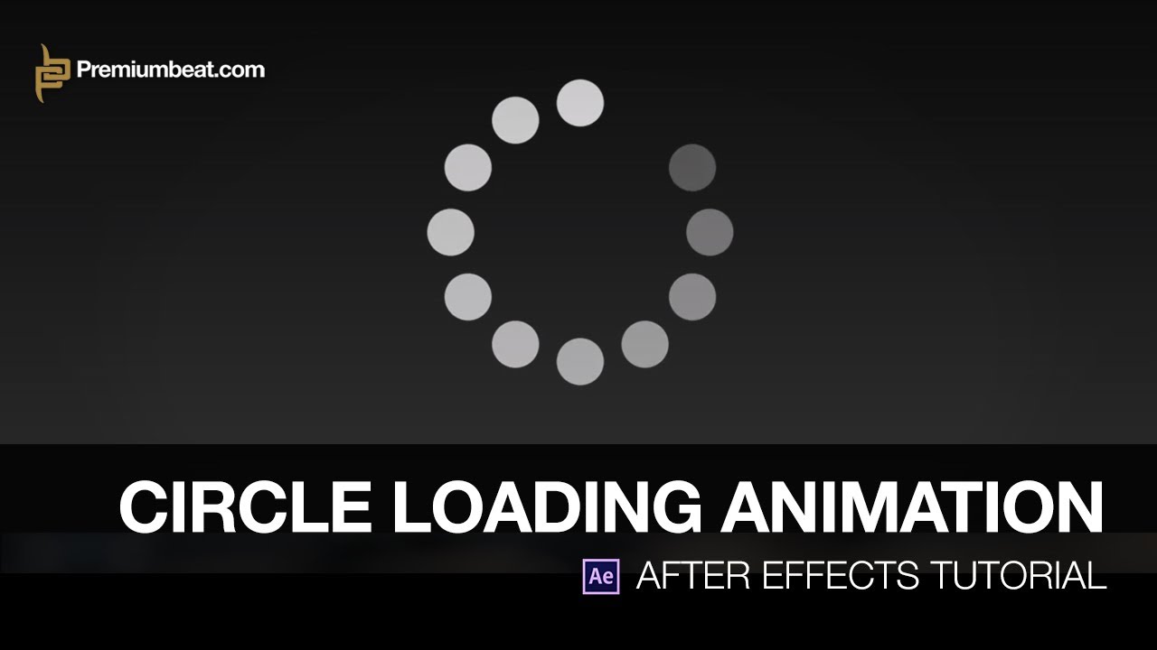 Video Tutorial Circle Loading Animation Youtube