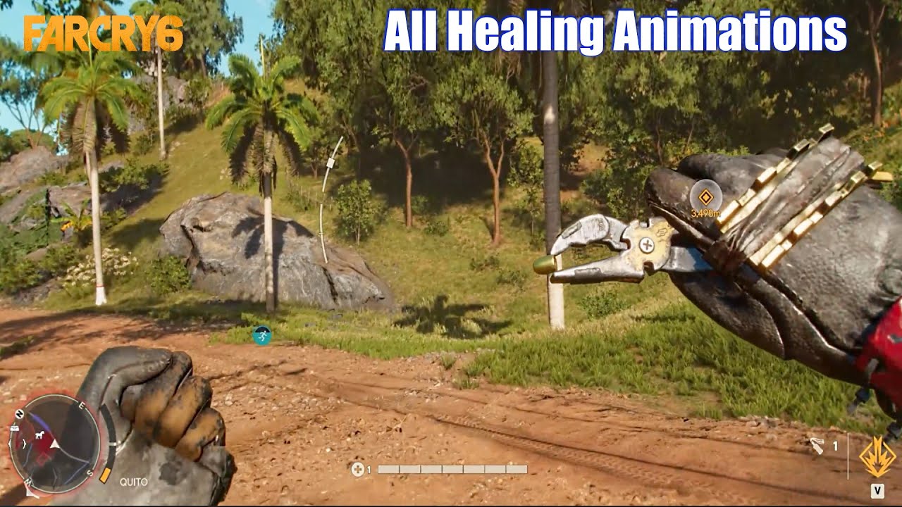 Far Cry 6 All Healing Animations Youtube