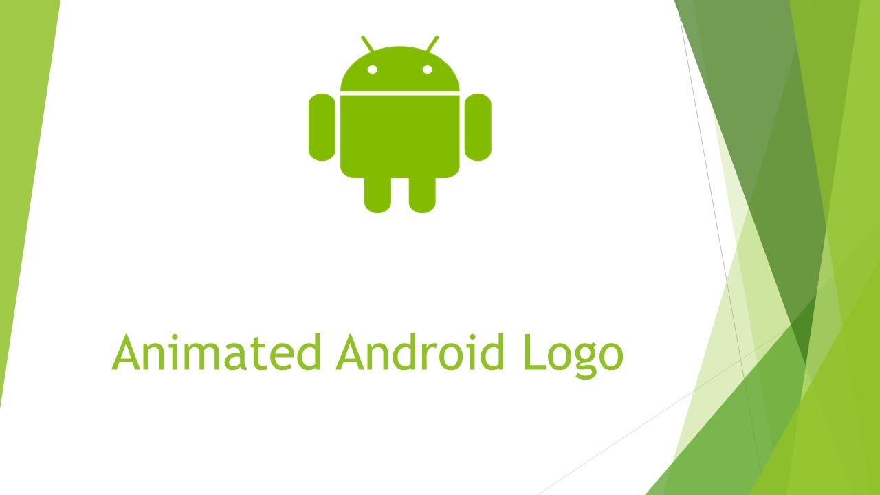 Animated Android Logo Using Html And Css Youtube