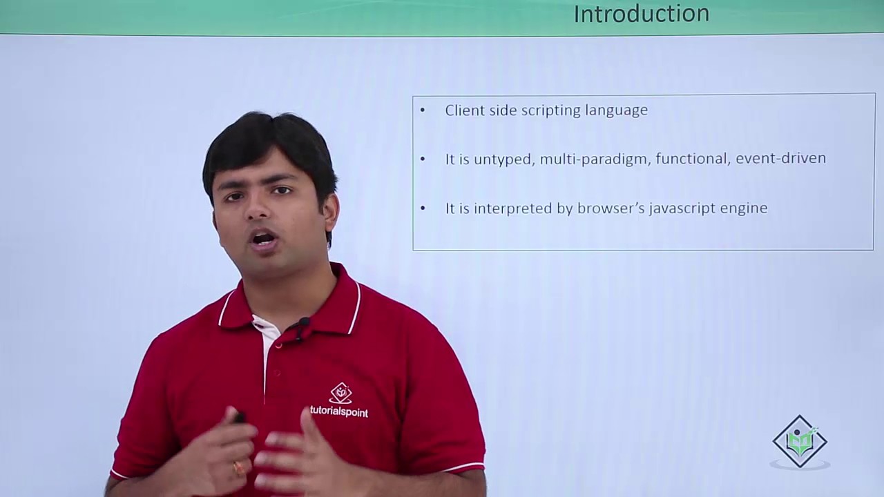 Introduction Of Java Script Youtube