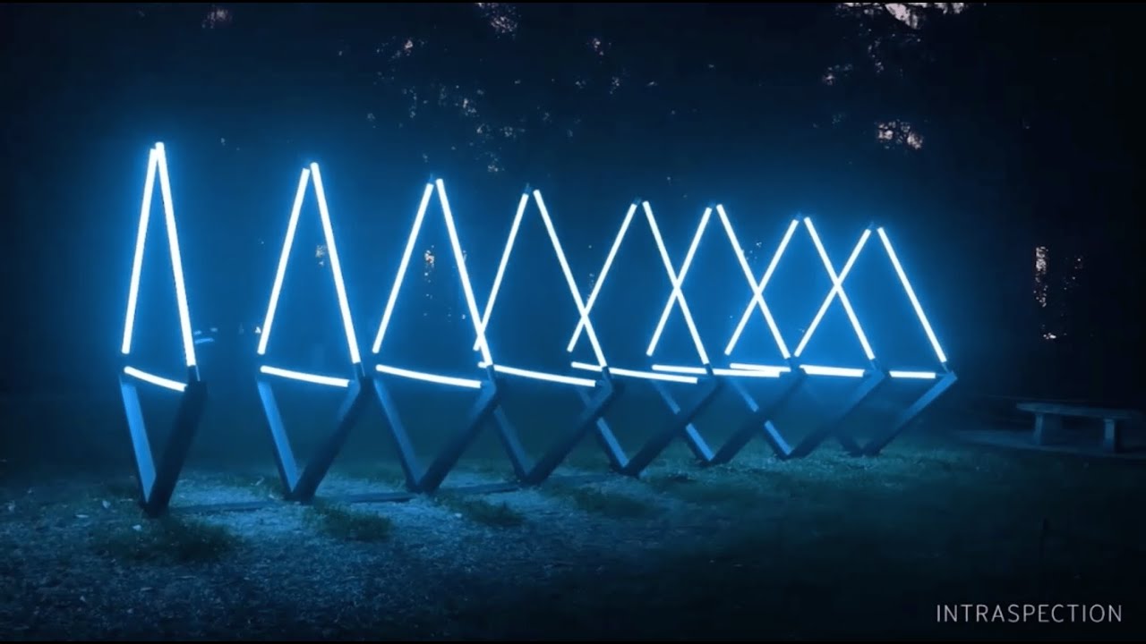 Interactive Light Installation With Touchdesigner Youtube