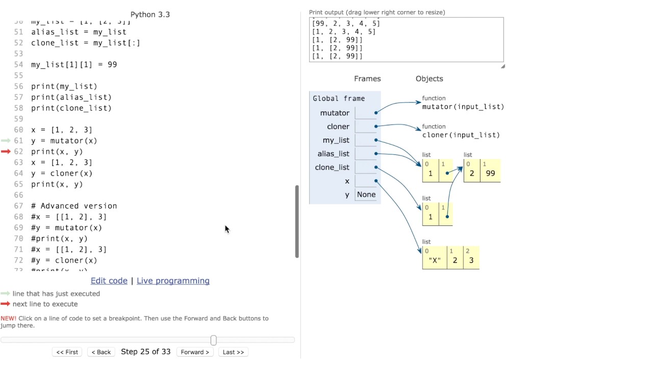 Mutation Cloning And Aliasing Example Youtube