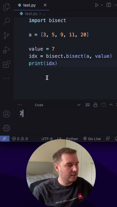 Do You Know The Bisect Module In Python Youtube
