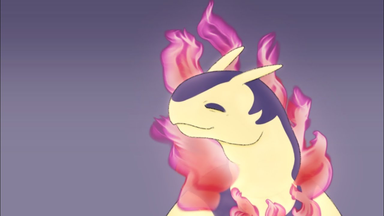 Hisuian Typhlosion Speedpaint Youtube