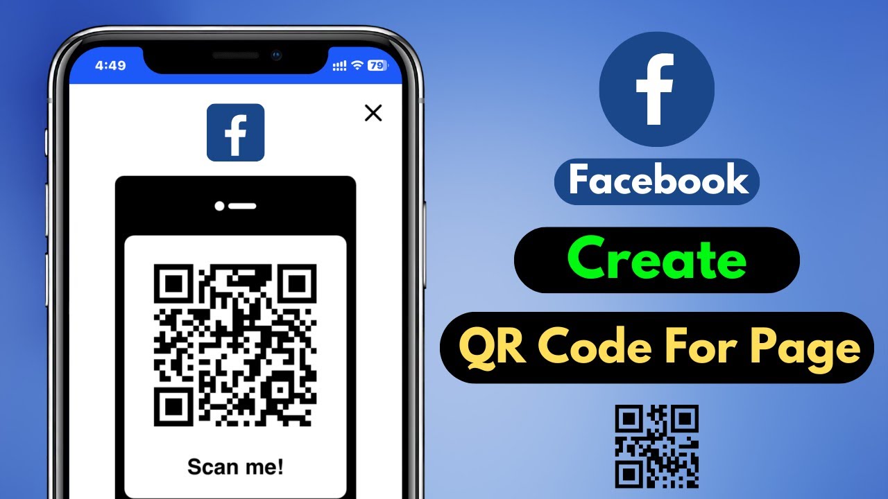 How To Create A Qr Code For Facebook Page Facebook Page Qr Code 2024