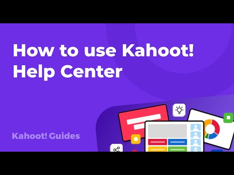 How To Use Kahoot Help Center Youtube
