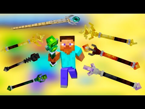 Magic Addon For Elemental Staff Addon Minecraft Pe Youtube