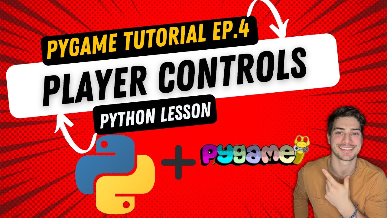 Python Pygame Tutorial Episode 4 Create A Player Object And Define