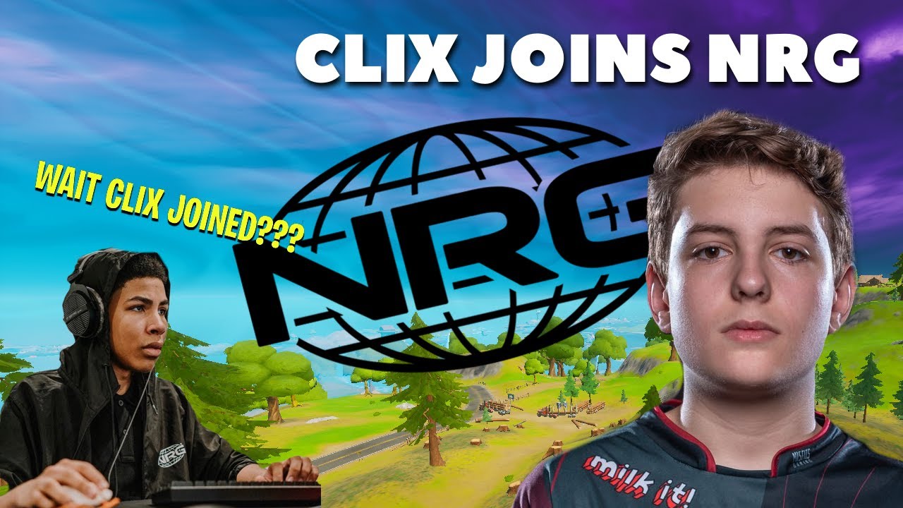 Clix Joins Nrg Same Team As Unknown Kiwiz New Team Youtube