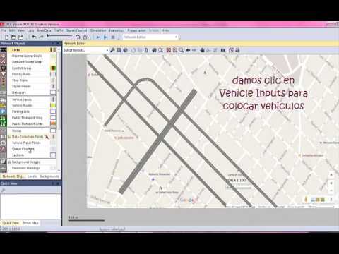 Ptv Vissim 8 Tutorial Youtube