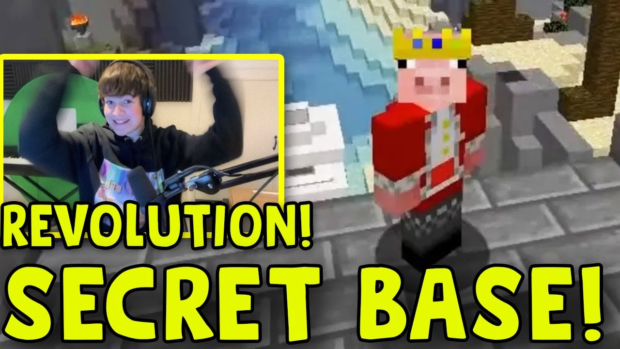 Tubbo And Foolish Rediscover Technoblade Secret Base Youtube