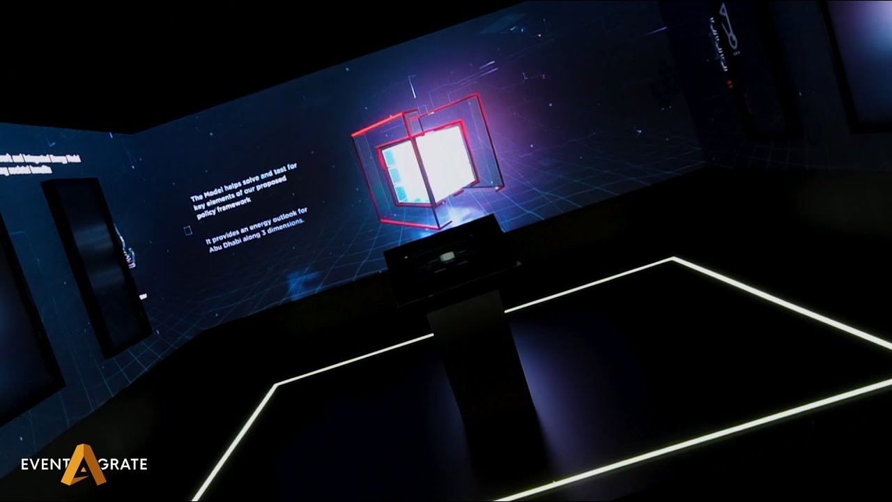 The Immersive Room Showcase Data Using Immersive Technology Youtube