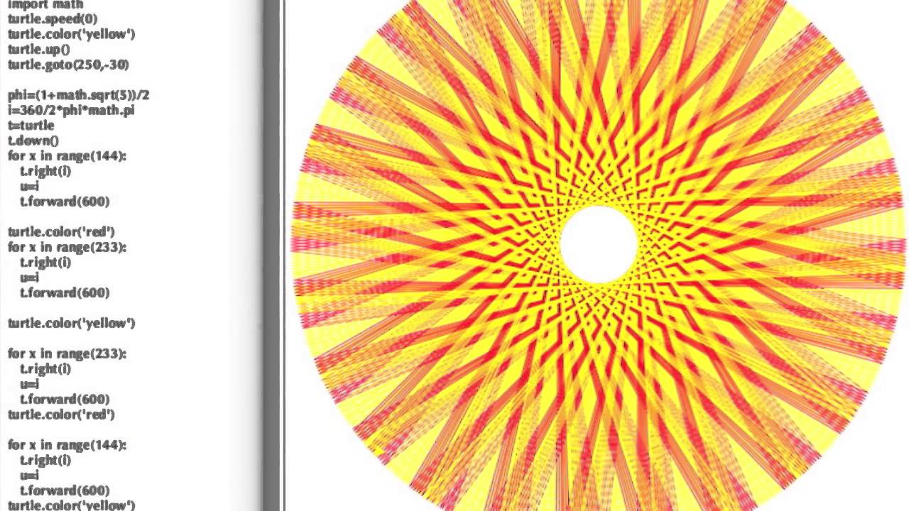 Python Turtle Art Youtube