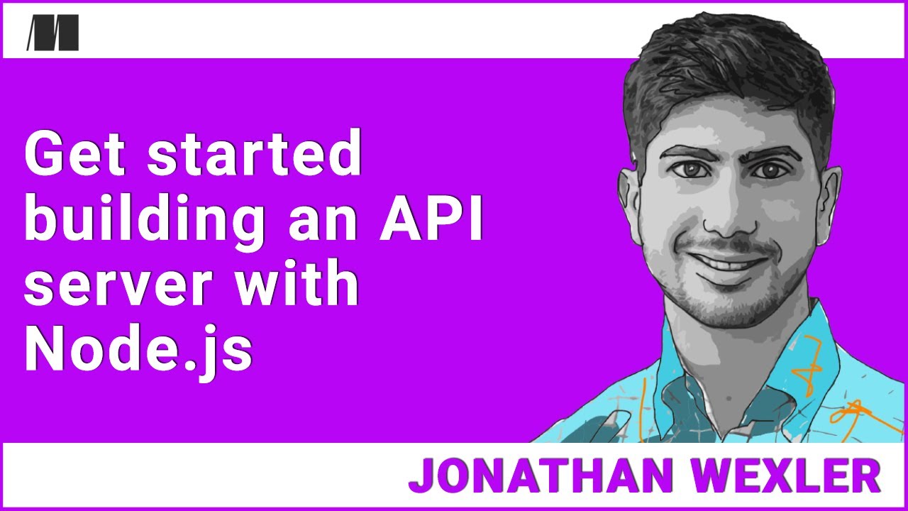Get Started Building An Api Server With Node Js Youtube