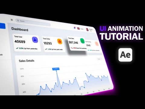 After Effects Ui Animation Tutorial Motion Graphics Youtube