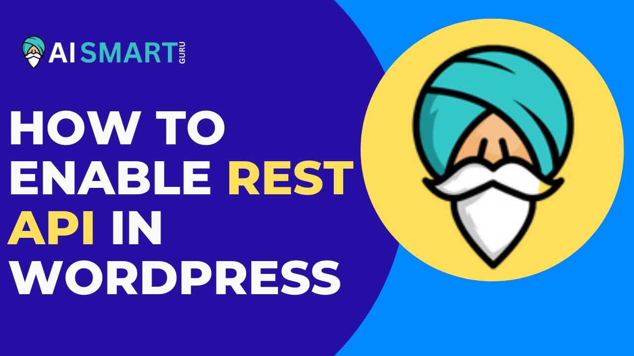 How To Enable Rest Api In Wordpress Youtube