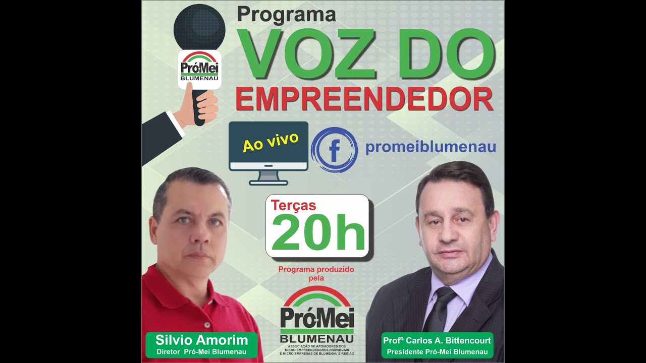 Programa Voz Do Empreendedor Youtube
