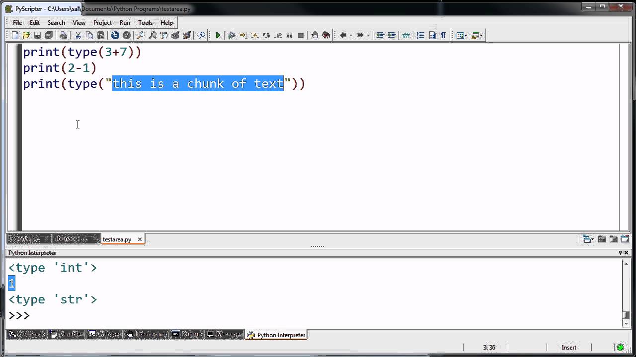 Introduction To Programs Data Types And Variables Youtube