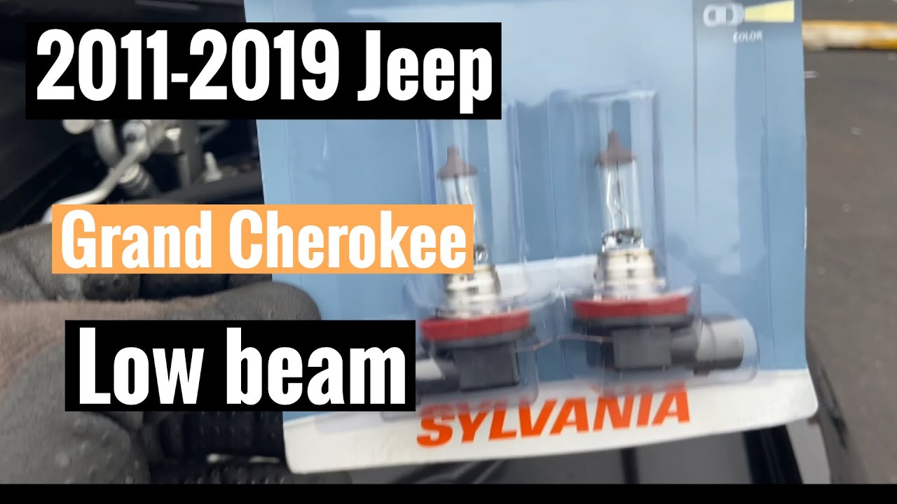 2019 Jeep Grand Cherokee Light Bulb Replacement