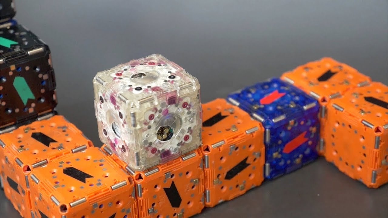 Mit S Self Assembling Robotic Cubes May Help Save Lives Youtube