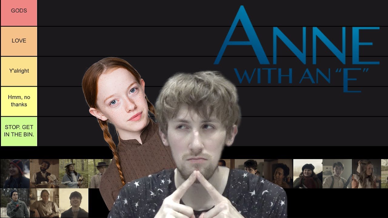 Anne With An E Characters Ranked Tier List Youtube